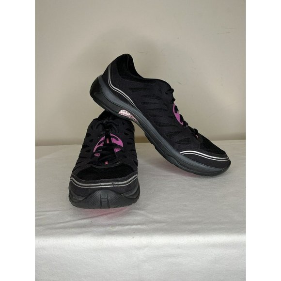 Abeo | Shoes | Abeo Aero Vibram Azaleh Womens Laceup Pink Black Walking ...